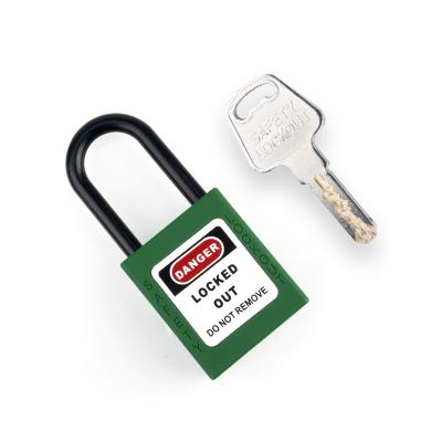 China Lockout Explosion proof Insulated plastic padlock Te koop