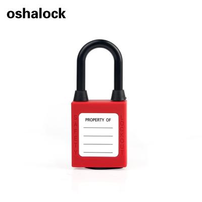 Cina OSHALOCK 38MM Anti-magnetic explosion-proof dust-proof Insulated safety padlock with master key in vendita