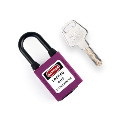 中国 38mm dust-proof Anti-magnetic explosion-proof lockout Insulated safety padlock with master keys 販売のため