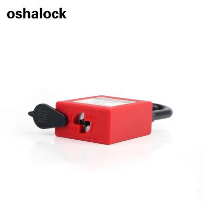 Cina 38mm dust-proof Anti-magnetic explosion-proof lockout Insulated safety padlock with master keys in vendita