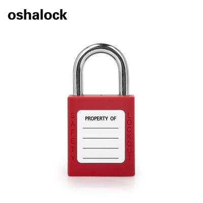 Cina nylon security padlocks for Industrial lockout in vendita