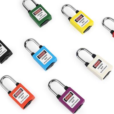 China 38MM steel beam Industrial safety dust-proof padlock à venda