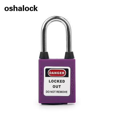 Cina Dust-proof nylon insulation safety padlock in vendita