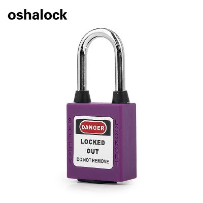 Cina Dust-proof nylon insulation safety padlock in vendita