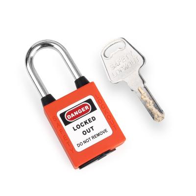 China OSHALOCK Factory Price Steel Shackle Prohibited operation lock out keyde alike Safety Padlock à venda