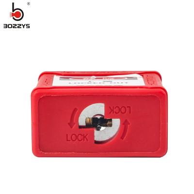 中国 Self-elastic 4mm stainless steel beam safety padlock with master key for mechanical lockout-tagout 販売のため