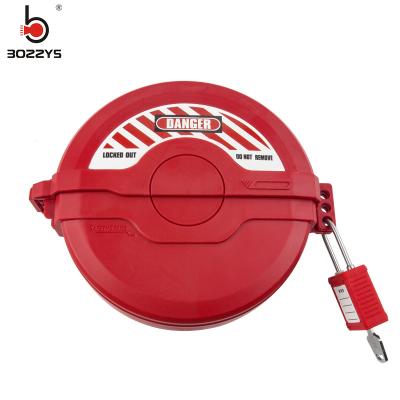 中国 Self-elastic 4mm stainless steel beam safety padlock with master key for mechanical lockout-tagout 販売のため