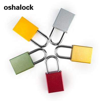 Cina BOSHI Wholesale Multicolor Steel Shackle Safety Aluminium Padlocks in vendita