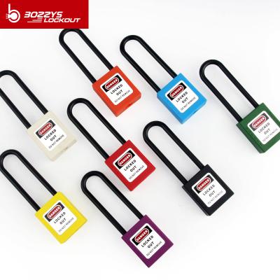 Cina Lucchetti lunghi di serrata di sicurezza del dispositivo d'ancoraggio per colore di sicurezza sul lavoro facoltativo in vendita