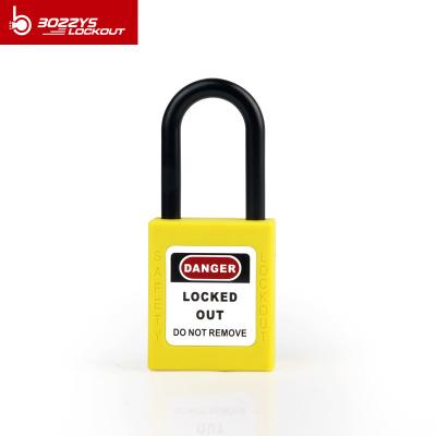 Cina lucchetto di nylon antipolvere di serrata di sicurezza di colore l'OSHA dell'OEM dell'ABS di 38mm in vendita