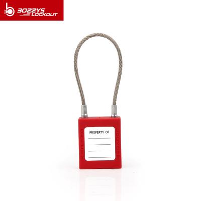 Cina Gli ABS di certificazione del CE cablano il lucchetto della sicurezza tutti i colori differenti (8) in vendita
