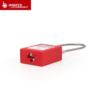 Cina Gli ABS di certificazione del CE cablano il lucchetto della sicurezza tutti i colori differenti (8) in vendita