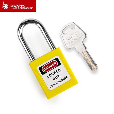 Cina il lucchetto della sicurezza del dispositivo d'ancoraggio l'OSHA del metallo di 38mm con la chiave differisce e chiude a chiave differente in vendita