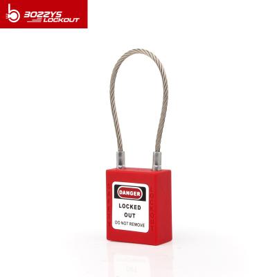China CADEADO DE AÇO INOXIDÁVEL BD-G41 da SEGURANÇA do FIO algumas cores disponíveis, geralmente vermelho e amarelo à venda