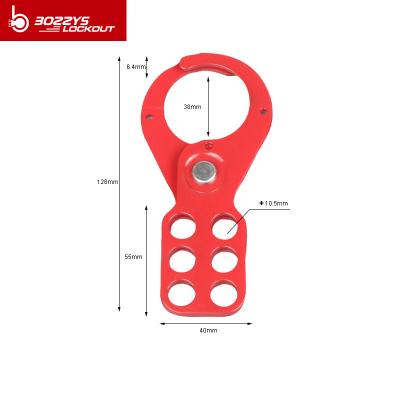 Cina BOSHI ha personalizzato le cerniere di serrata della sicurezza dei fori del diametro 6 del dispositivo d'ancoraggio della serratura di 38mm in vendita