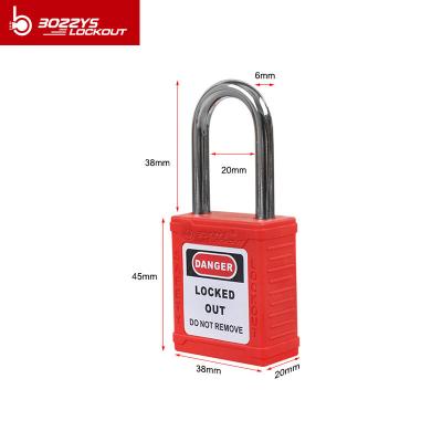Cina Lucchetto di serrata di sicurezza di serrata 38mm con la chiave primaria G01 in vendita