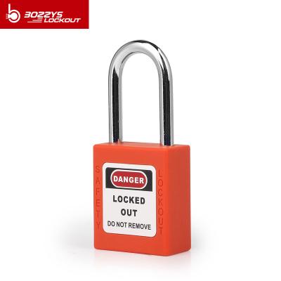 Cina Lucchetti di nylon di serrata di 38mm di sicurezza rossa del dispositivo d'ancoraggio non conduttivi in vendita