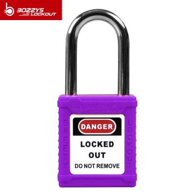 China Purper Geel Rood Groen Veiligheidshangslot met 38mm Metaalsluiting G08 Te koop