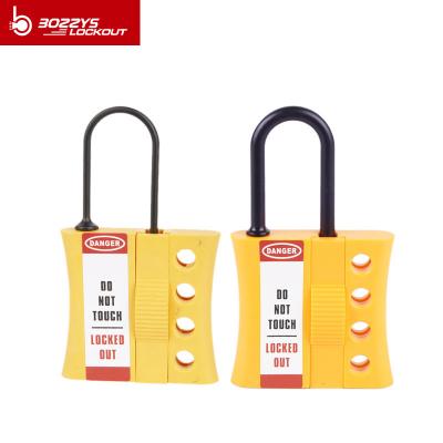 Cina la serrata di nylon della sicurezza del dispositivo d'ancoraggio di 48.5mm chiude con cerniera a occhiello l'isolamento giallo in vendita