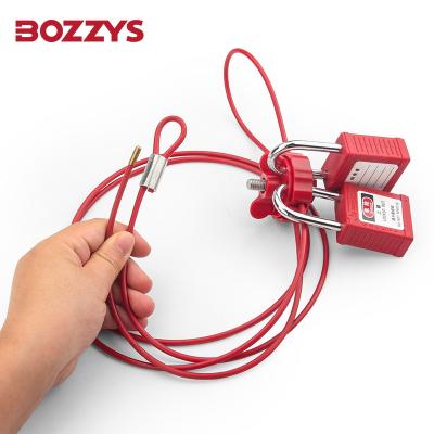 China Regelbaar van de de Kabeluitsluiting van de Wieltypebeveiliging Nylon Multifunctioneel de PAstaal Te koop