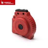 China Nylon PA Impact Resistant Cable Lockout Device Concave Design for sale