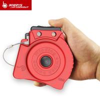 China Nylon PA Impact Resistant Cable Lockout Device Concave Design for sale