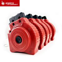China Nylon PA Impact Resistant Cable Lockout Device Concave Design for sale