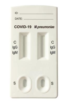 Cina M.Pneumoniae IgG IgM Rapid Test Sero del sangue intero Plasma COV/ID 19 Kit di analisi degli anticorpi in vendita