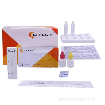 中国 喉の綿棒Strep A急速なテスト グループAのStreptococcal感染症テスト キット 販売のため