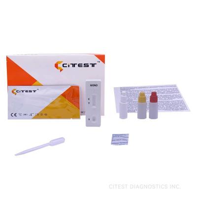 China Citest MONO Rapid Test Kit Infectious Mononucleosis Heterophile Antibodies Test for sale