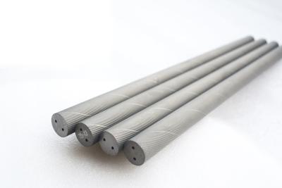 China Furo helicoidal Rod Unground Carbide Blank Rods do líquido refrigerante de HRA 93,5 à venda