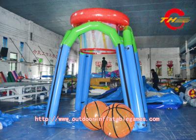 China Interesting Playground Inflatable Sports Games PVC Basketball Field for sale