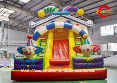China Kids Inflatable Bounce House Clown PVC HD Large Inflatable Jumping Castle for sale