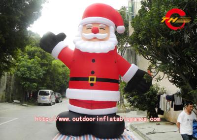 China Interesting Christmas Decorations For Large Inflatable Santa Claus In Oxford for sale