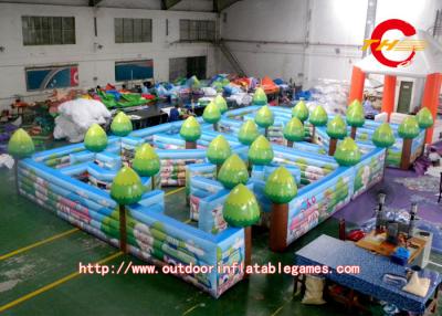 China Outdoor Puzzle Game PVC Inflatable Sports Games Maze Combination for sale