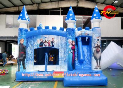 China Frozen Little Tikes Bounce House Trampoline Fire Resistance Durable for sale