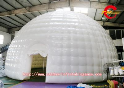 Cina Bolla gonfiabile del doppio della tenda del partito di attività bianche della larga scala in vendita