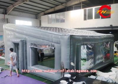 Cina Tenda gonfiabile del PVC del doppio trasparente grigio enorme per la mostra in vendita
