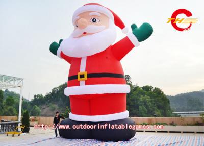 China Funny 10m Height Giant Inflatable Santa Claus Outdoor Display for sale
