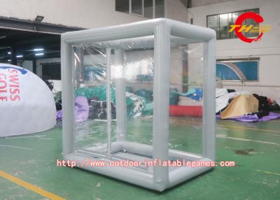 Cina PVC grigio della tenda trasparente gonfiabile adulta durevole della bicicletta piccolo in vendita