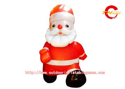 China Christmas Snowman Inflatable Cartoon Characters With Oxford Cloth for sale