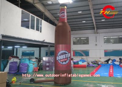 China Brown Beer Bottle Inflatable Model For Commercial Advertisement for sale