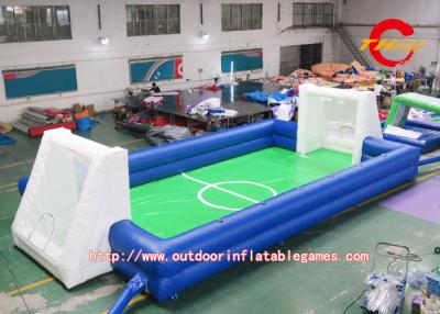 China Large Inflatable Football Field PVC Tarpaulin For Outdoor Sports for sale