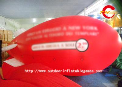 Cina Termosaldatura all'aperto gonfiabile rossa del PVC del pallone 0.18mm di pubblicità in vendita