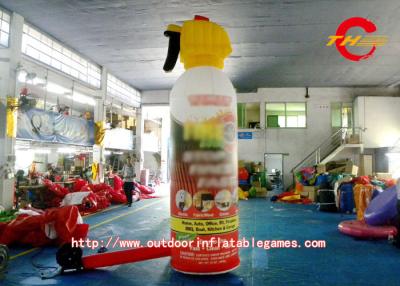 China Commercial Advertising Inflatable Model Red Fire Extinguisher PVC for sale