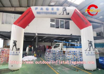 China Impressão de tela de seda inflável exterior do arco do PVC para decorações do evento à venda