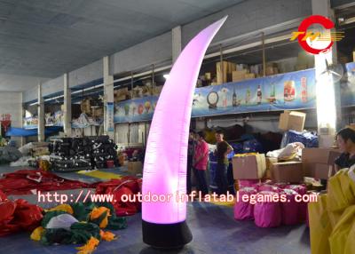 China Inflatable LED Advertising Balloons , Inflatable Led Cone With Light for sale