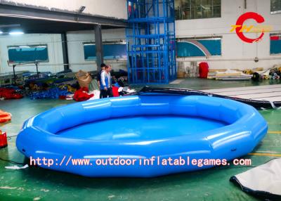 China Blue PVC Inflatable Water Games Inflatable Airtight Pool Water Play Equipment for sale
