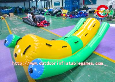 China Adult Inflatable Water Park Water Toy Game / Inflatable Banana Boat for sale