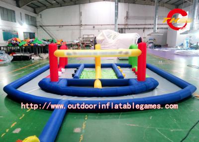 China Customized Size Inflatable Go Kart Track Inflatable Race Track for sale